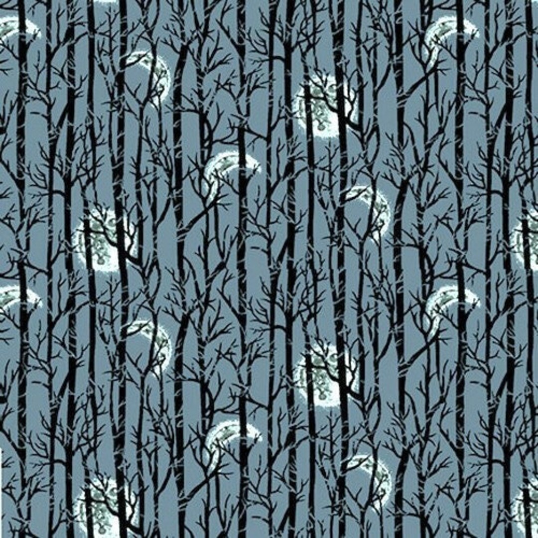 Spooky Night by Studio E Midnight Trees 5726-97 - Etsy