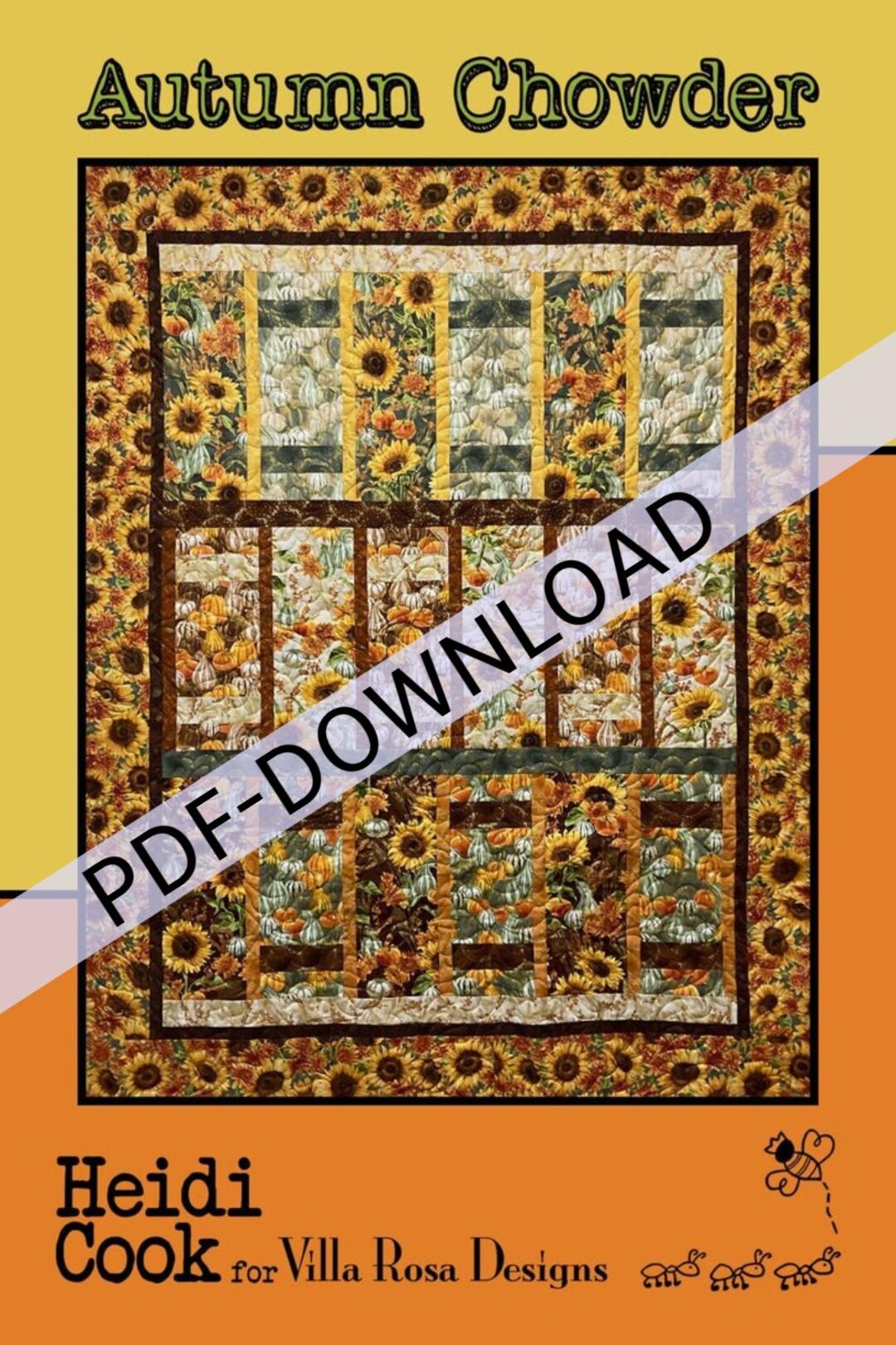 Autumn Chowder Quilt Pattern by Heidi Cook (PDF Download) - Etsy