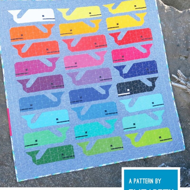 Whale Quilt Pattern - Etsy