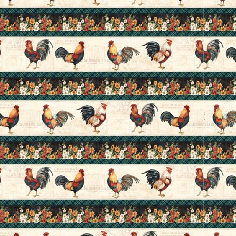 Rooster Wallpaper - Etsy