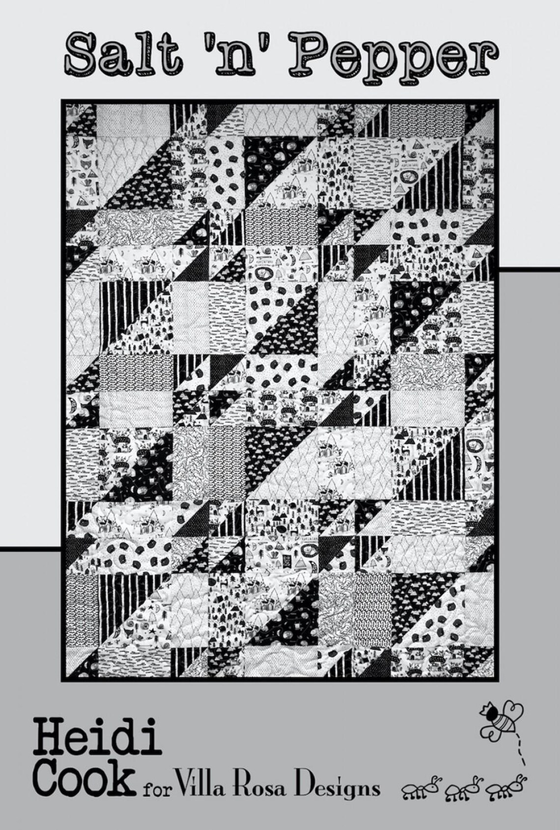 Salt N Pepper Quilt Pattern by Heidi Cook (PDF Download) - Etsy