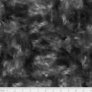 Color Stories Black Watercolor Marble by P&B Textiles 05226-K - Etsy