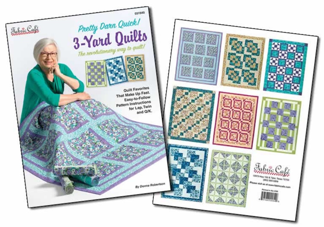 Pretty Darn Quick 3-yard Quilts by Donna Robertson - Etsy
