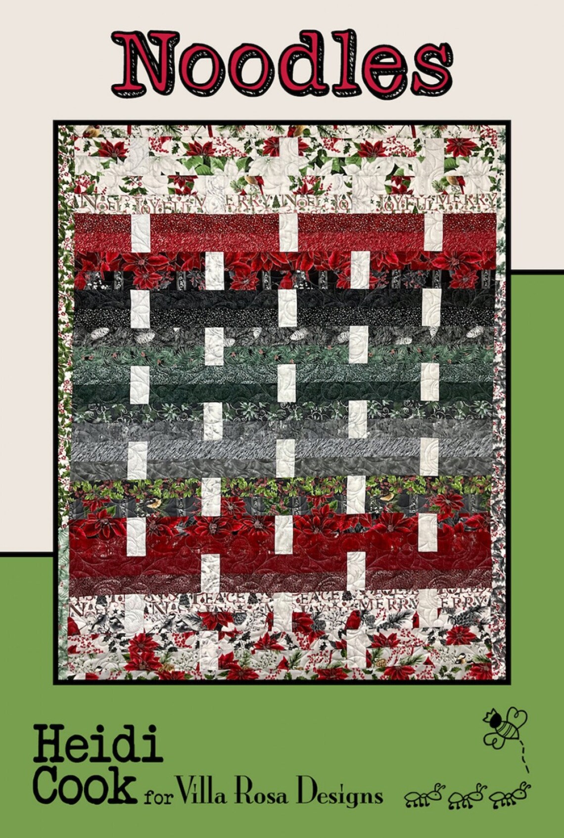 Noodles Jelly Roll Quilt Pattern by Heidi Cook (PDF Download) - Etsy