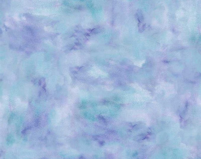 Color Stories Lite Blue Watercolor Marble by P&B Textiles 05226-LB - Etsy