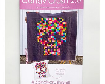 Candy Skull Quilt - Etsy