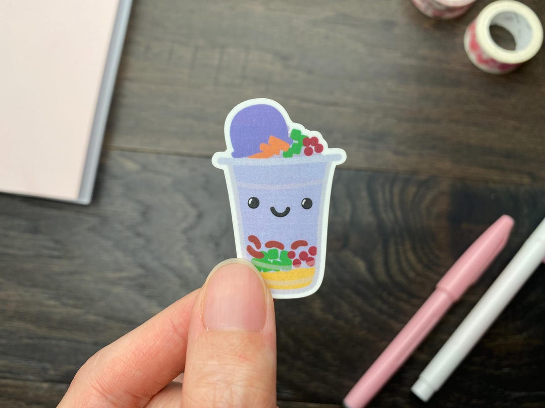 Halo-halo Sticker, Cute Filipino Dessert - Etsy