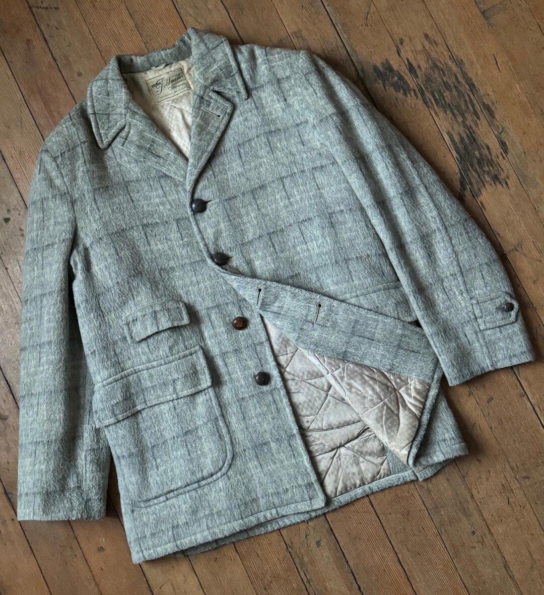 Vintage 1950s Hercules Flecked Fieldmaster Coat - Etsy