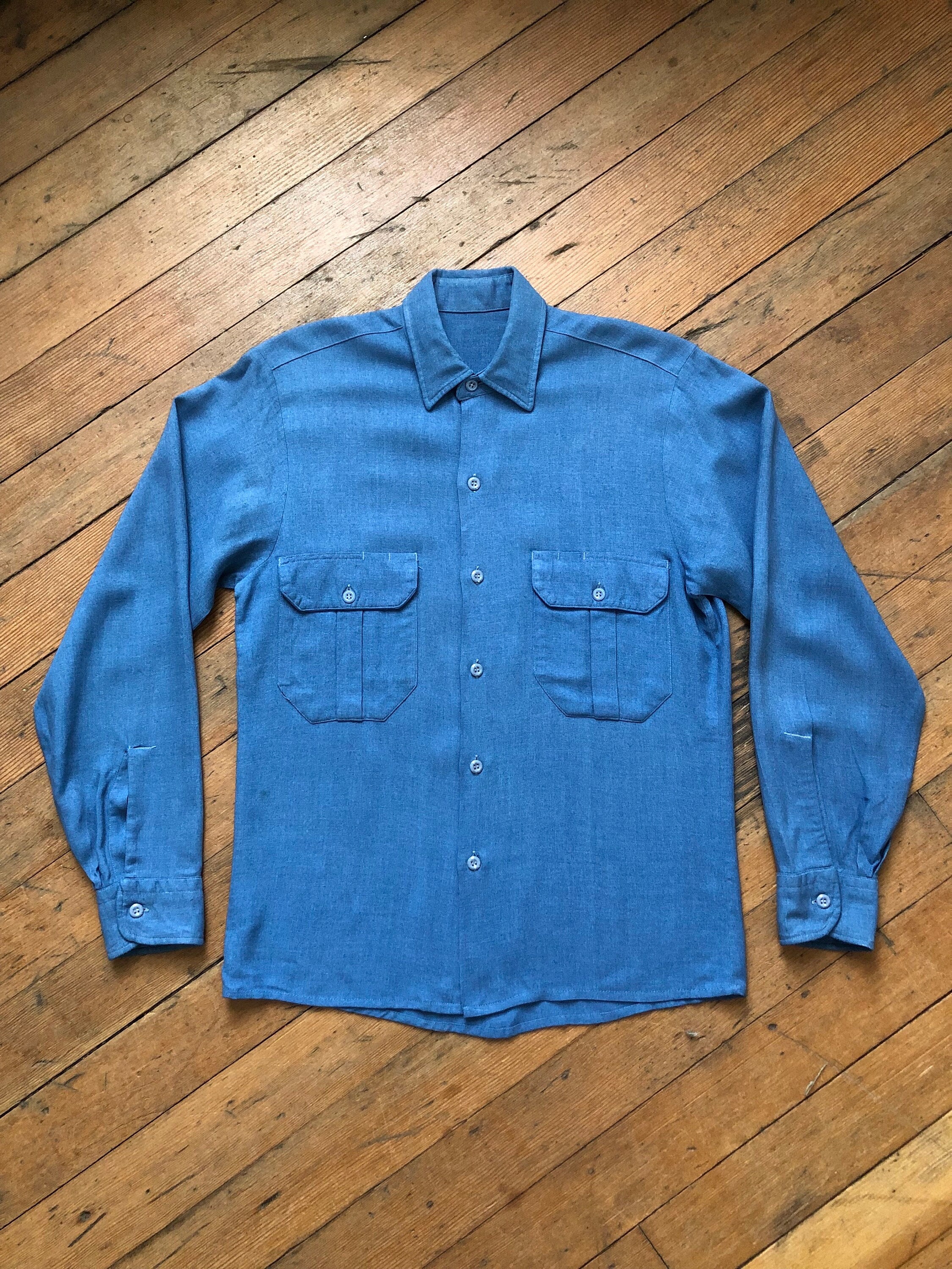 Vintage 50s Rayon Shirt - Etsy Vintage 50s Rayon Shirt - Etsy