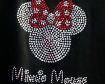 Mouse rhinestone | Etsy