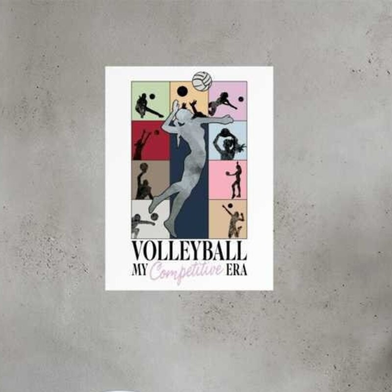 Volleyball Wall Art - Etsy