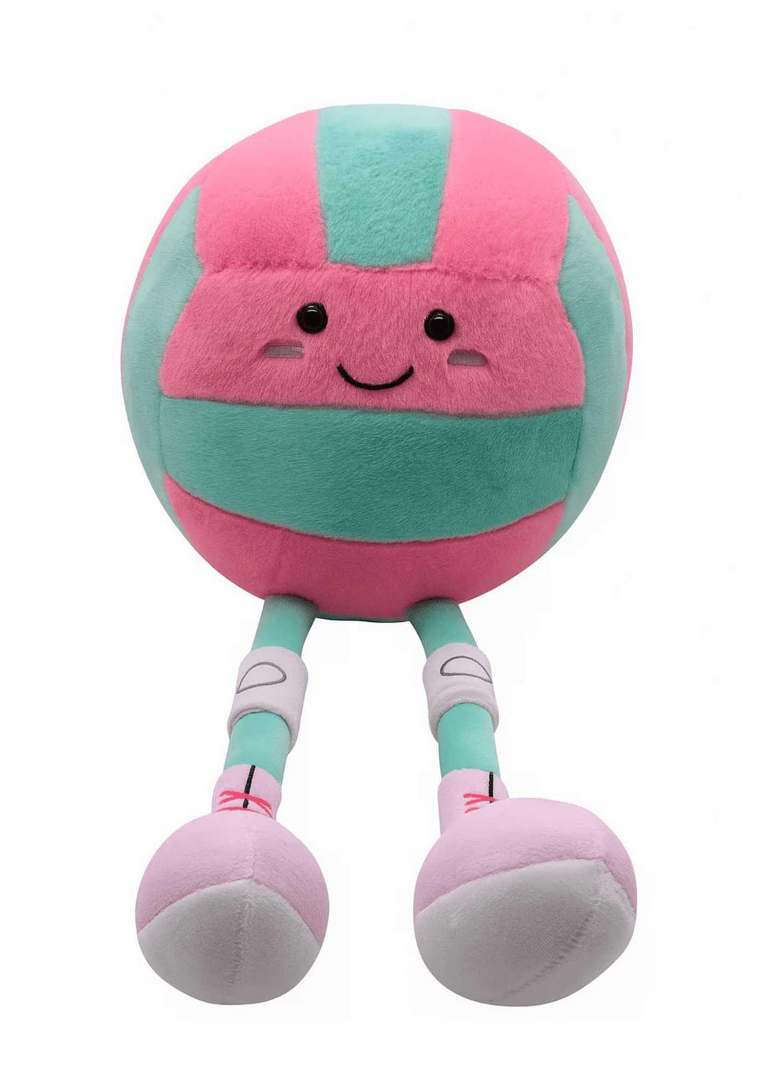 Volleyball Plushie: Pink & Teal Stuffed Toy - Sports Fan Gift - Etsy
