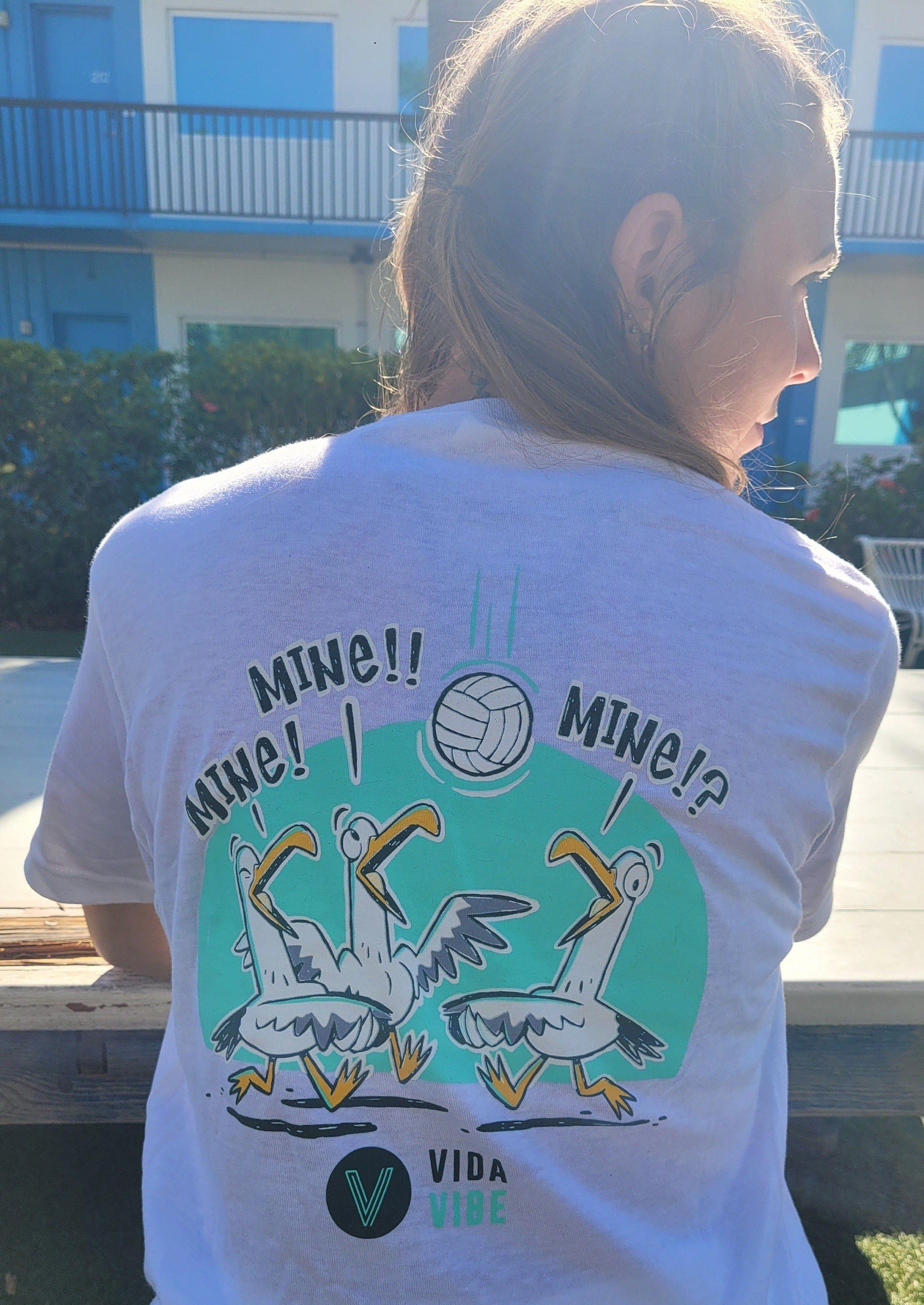 Mine Mine Mine Vidavibe Volleyball Tee Youth, Volleyball Shirt ...