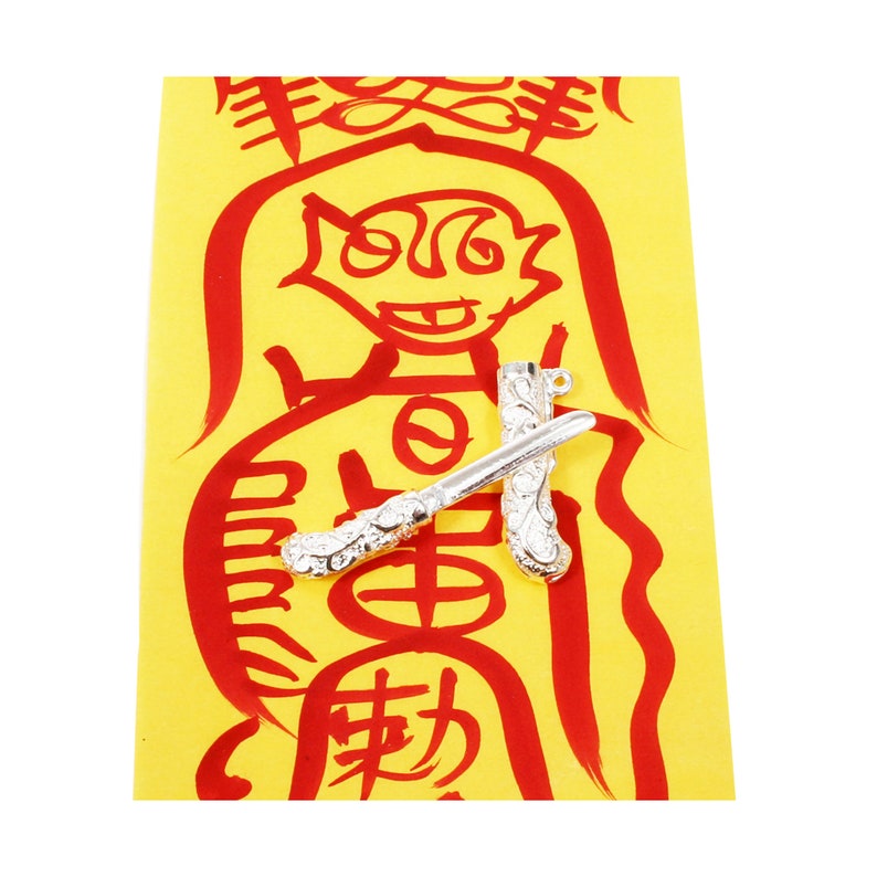 Bujeok, Paper Talisman for Anti-evil With Silver Knife, Anti Evil ...