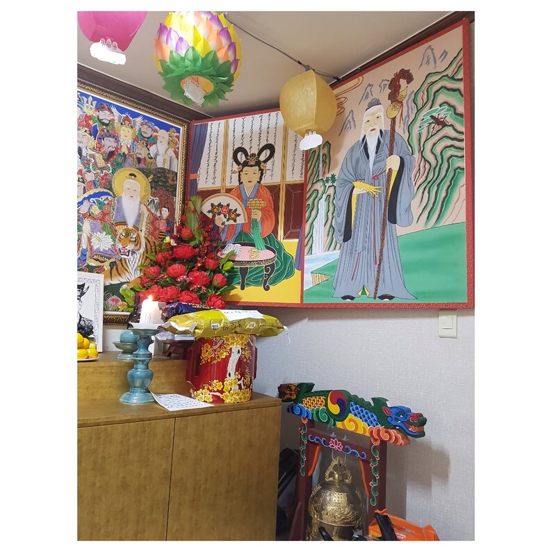 Bujeok Peaceful Mind Paper Talisman Make Minds Peaceful Spell Charm ...