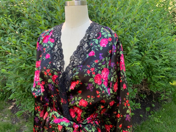 1990's So Romantic ! Robe . - small / medium - Gem