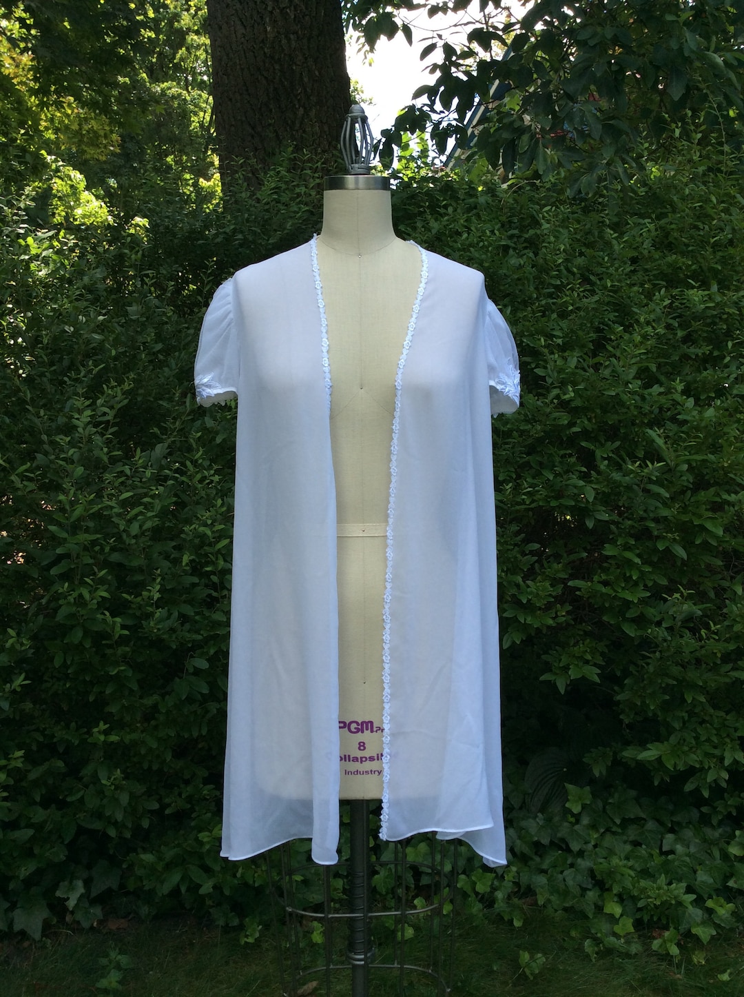 1980s Romantique Boudoir Jacket . Flora Nikrooz . Medium / - Etsy