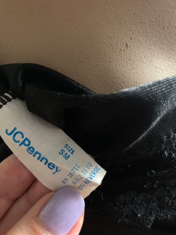 1960s Cascade Lace Teddy . JCPenny .- small - Gem