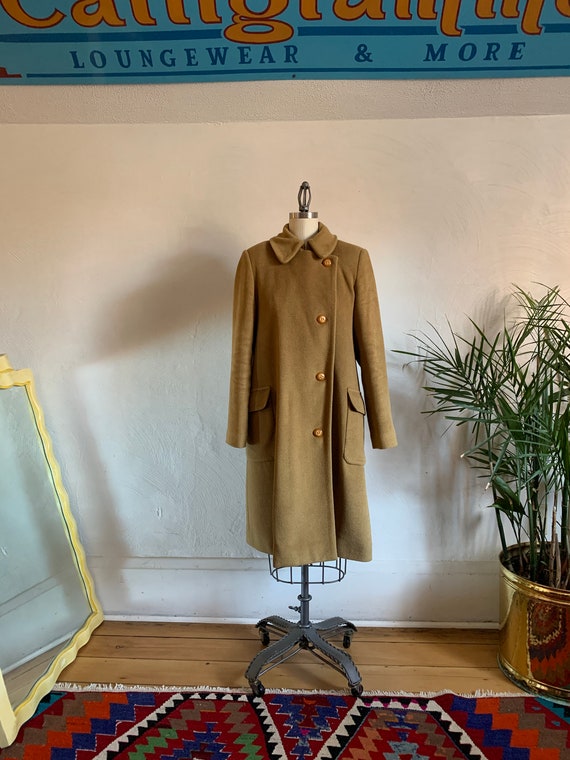 1990s soft camel duster - Gem