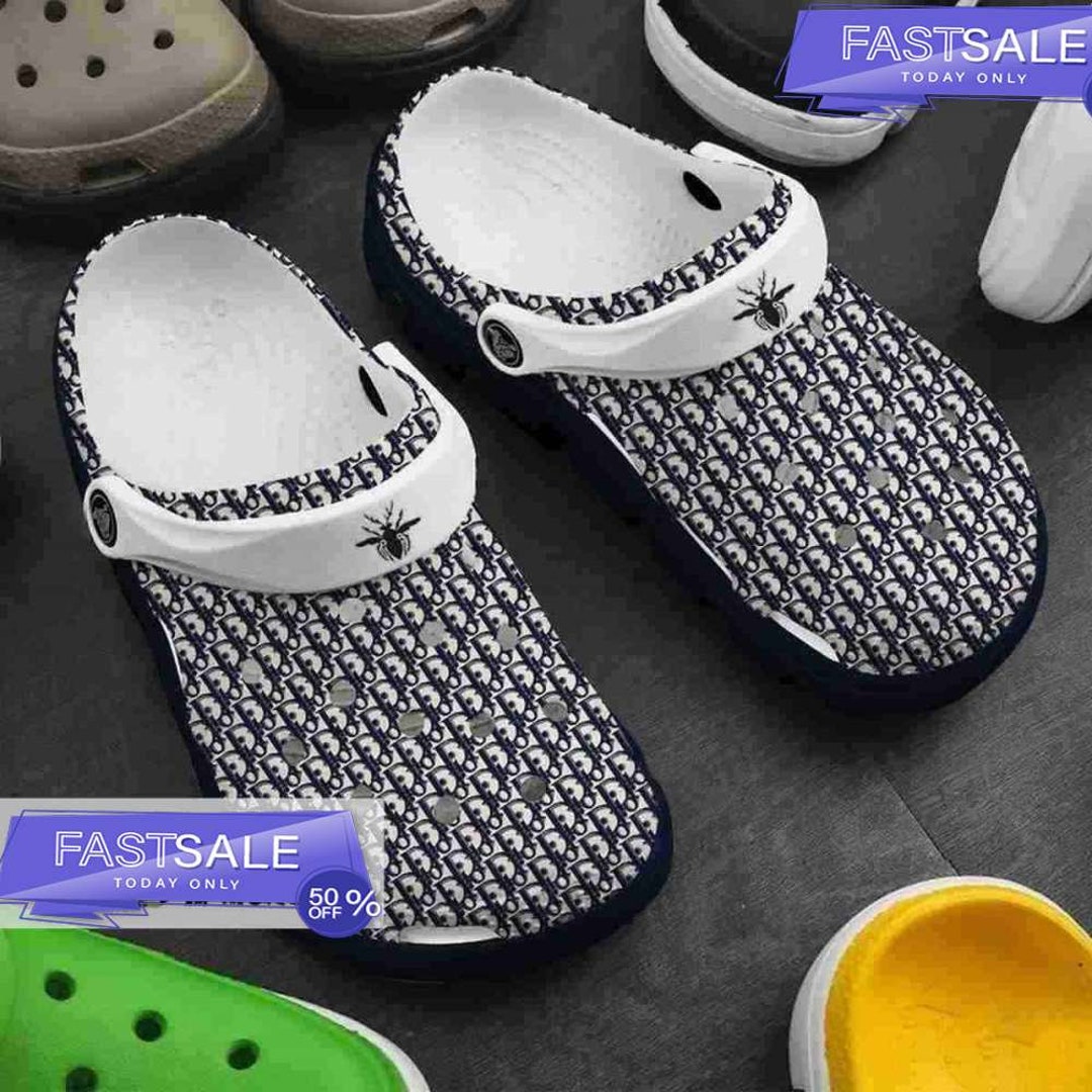 Luxury Crocs Classic Clog Shoes Gift Fashion Crocs Logo - Etsy