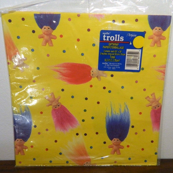 1992 Troll Doll - Etsy