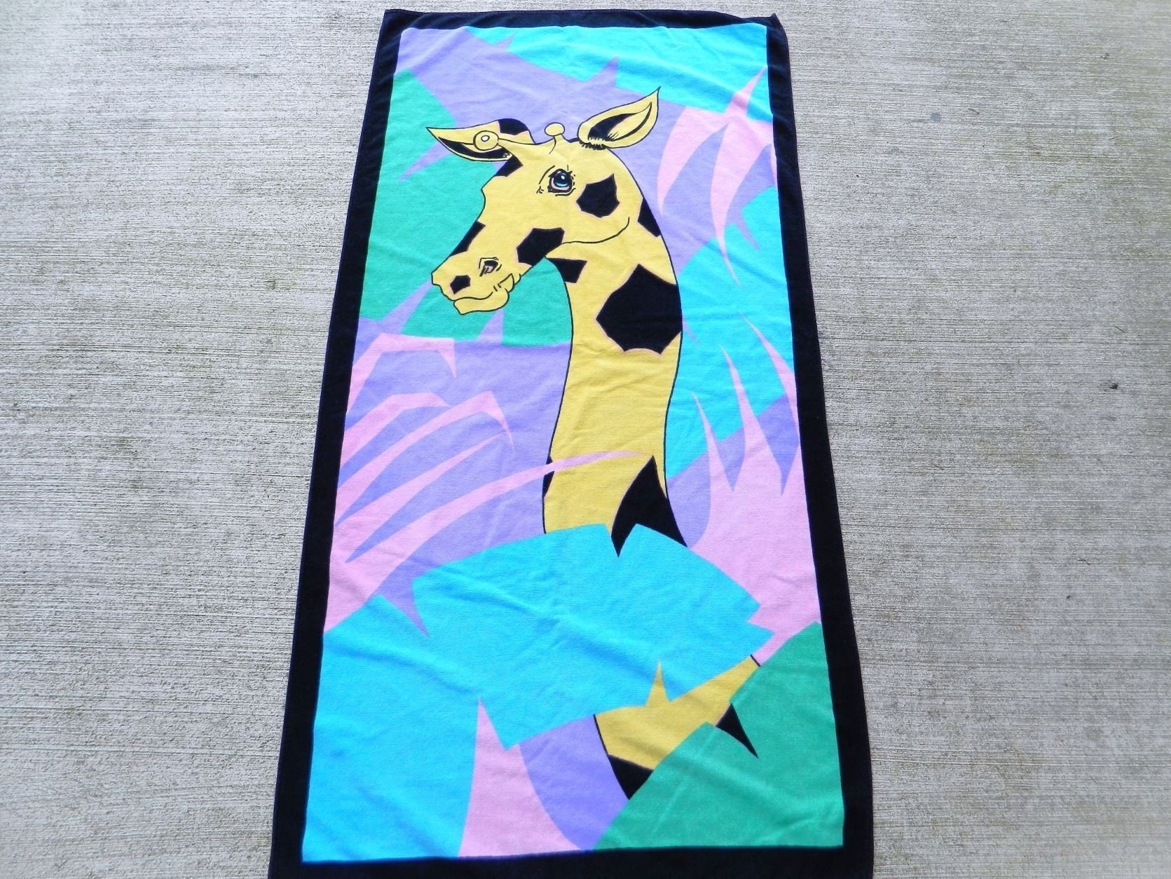 Vintage Lisa Frank Beach Towel Hunter the Baby - munimoro.gob.pe