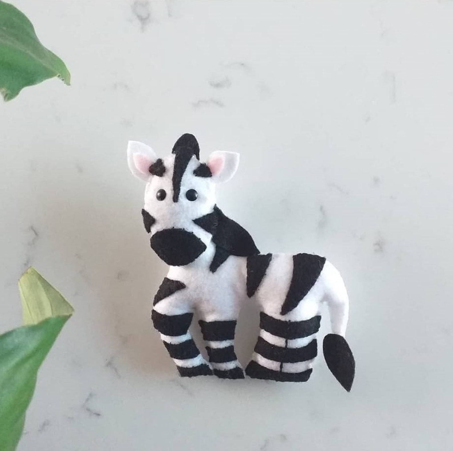 Zebra Safari Theme Felt PDF Pattern | for Mobile, Garland | Animal ...