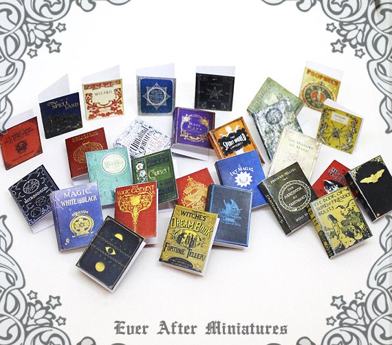 Charmed Book Of Shadows A HISTORY Of MAGIC Miniature 1:12 Scale ...