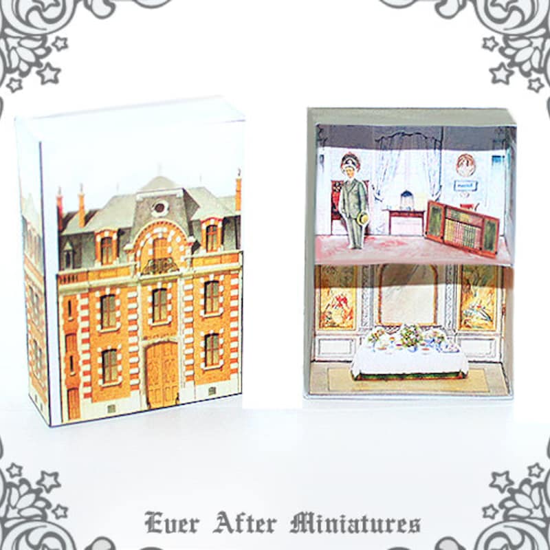 Small Antique Match Box - Etsy