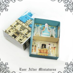 VICTORIAN Matchbox Dollhouse Miniature Kit #1 – Vintage Miniature Doll ...
