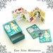 SUZY Miniature Paper Doll – 1:12 Blue Vintage Dollhouse Miniature DIY ...
