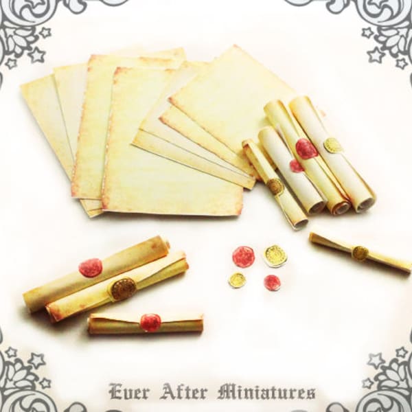 Parchment Scroll - Etsy