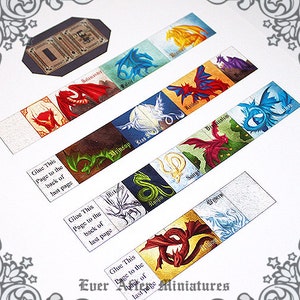 Dragon Miniature Book – 12th Scale OPENABLE & READABLE Fantasy Myth ...