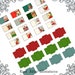 12 CHILDREN Christmas Miniature Cards + Envelopes – 1:12 Printable ...