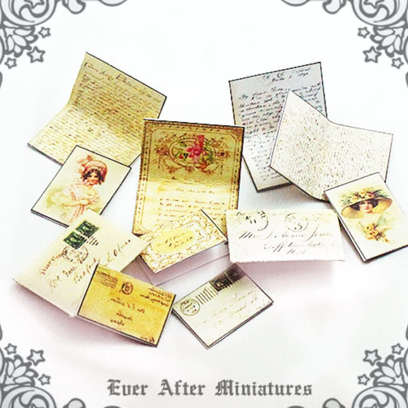 Miniature Postcards - Etsy