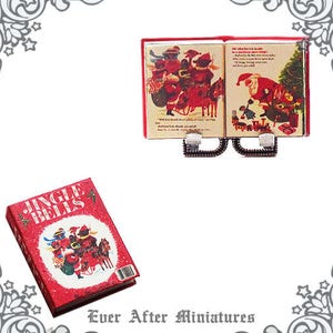 4 CHRISTMAS Dollhouse Miniature Book Set C – 1:12 Full Set of Printable ...