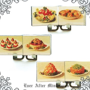 EVERYDAY Cook Book Dollhouse Miniature Book – 1:12 Vintage French ...