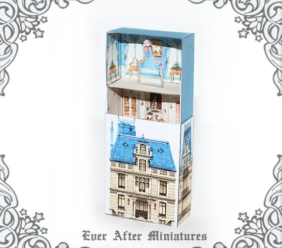 VICTORIAN Matchbox Dollhouse Miniature Kit #1 – Vintage Miniature Doll ...
