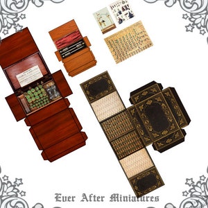 1:12 CHEMISTRY KIT Dollhouse Miniature Kit – Printable Miniature ...