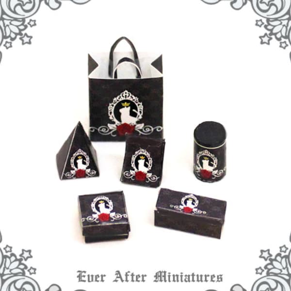 Miniature Bakery Boxes Printable - Etsy