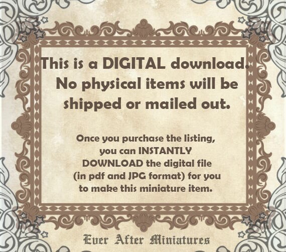 Scroll Print Paper Printable