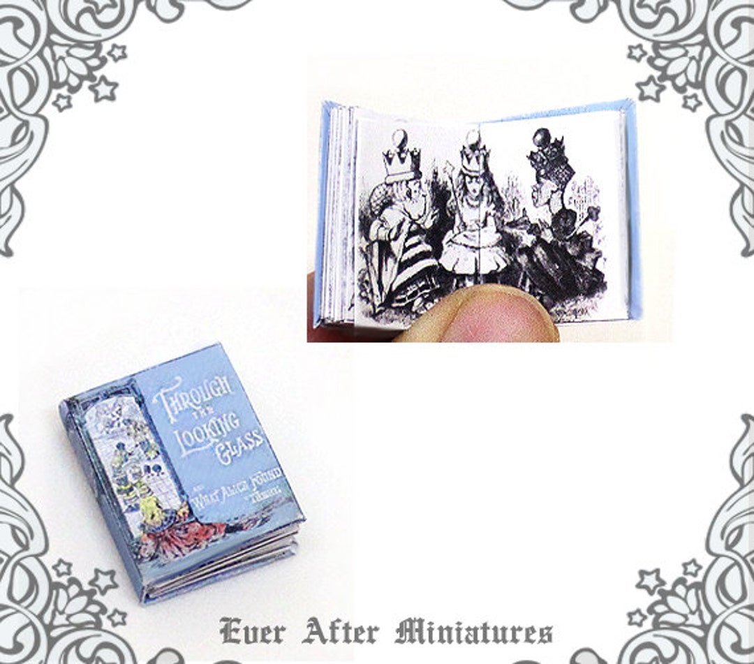 Alice Dollhouse Miniature Book – Printable 1:12 Alice Miniature Book ...