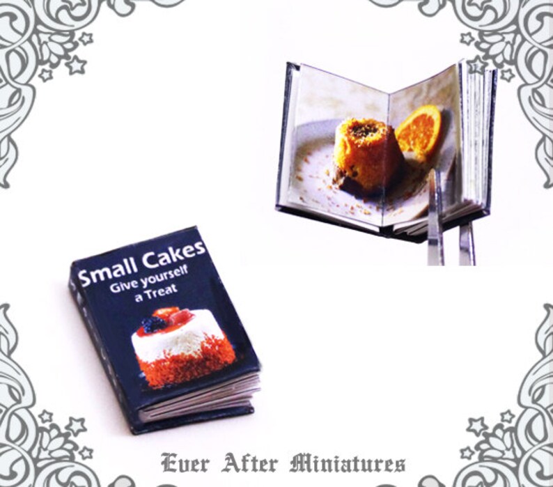 Small Cakes Dollhouse Miniature Book 12th Scale OPENABLE - Etsy