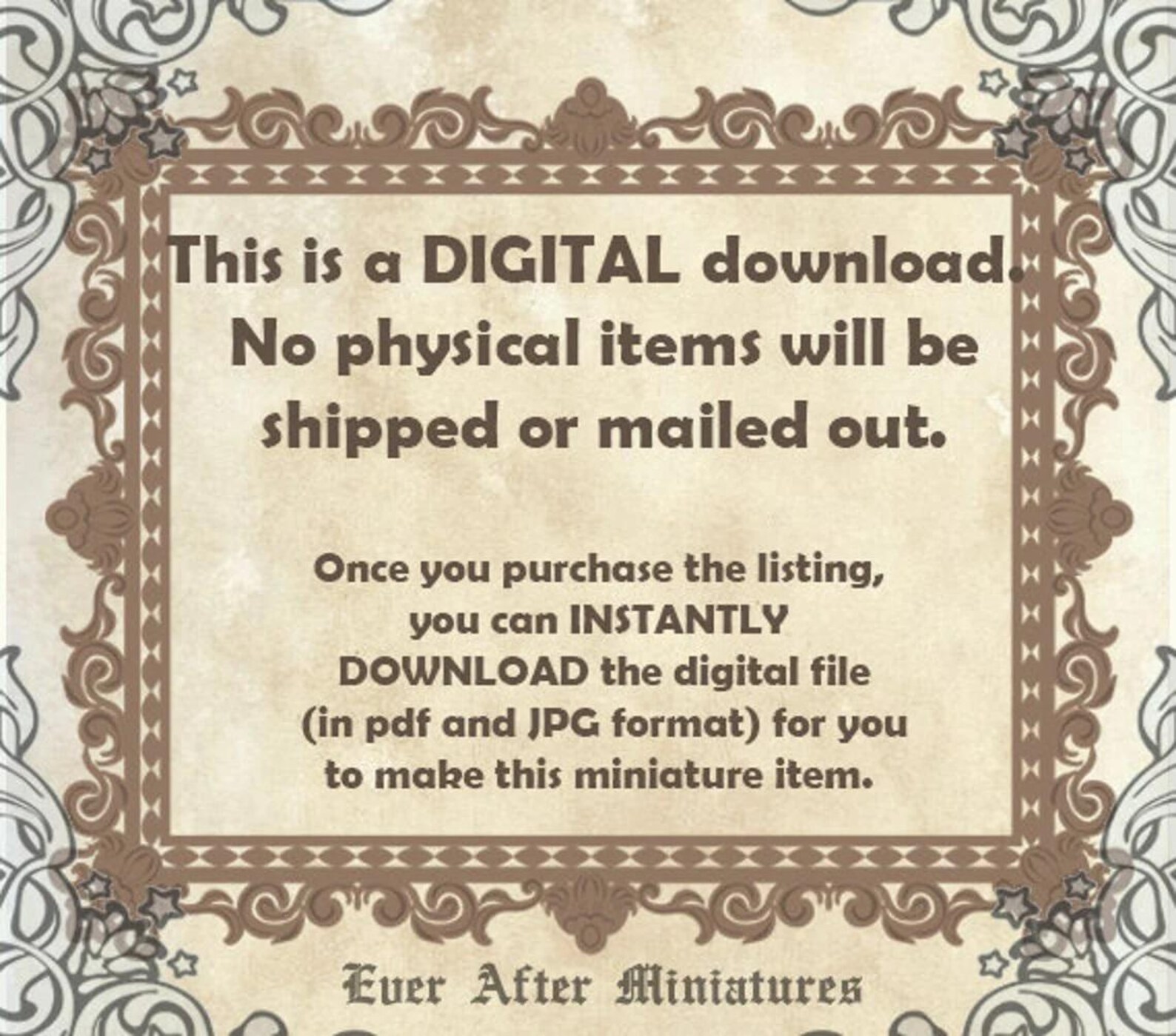 Matchbox Dollhouse Printable Miniature DIY Kit A – ALCHEMY Dollhouse ...