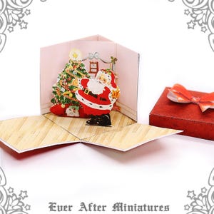 12th Scale Christmas Eve Box Dollhouse Miniature DOWNLOAD - Santa’s ...