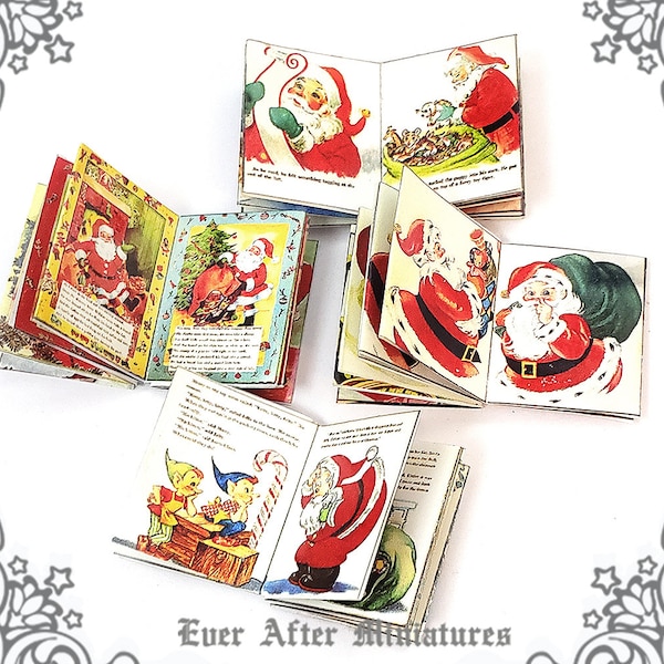 Christmas Mini Books - Etsy
