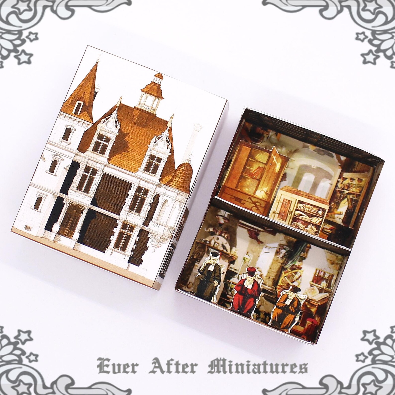 Matchbox Dollhouse Printable Miniature DIY Kit A – ALCHEMY Dollhouse ...