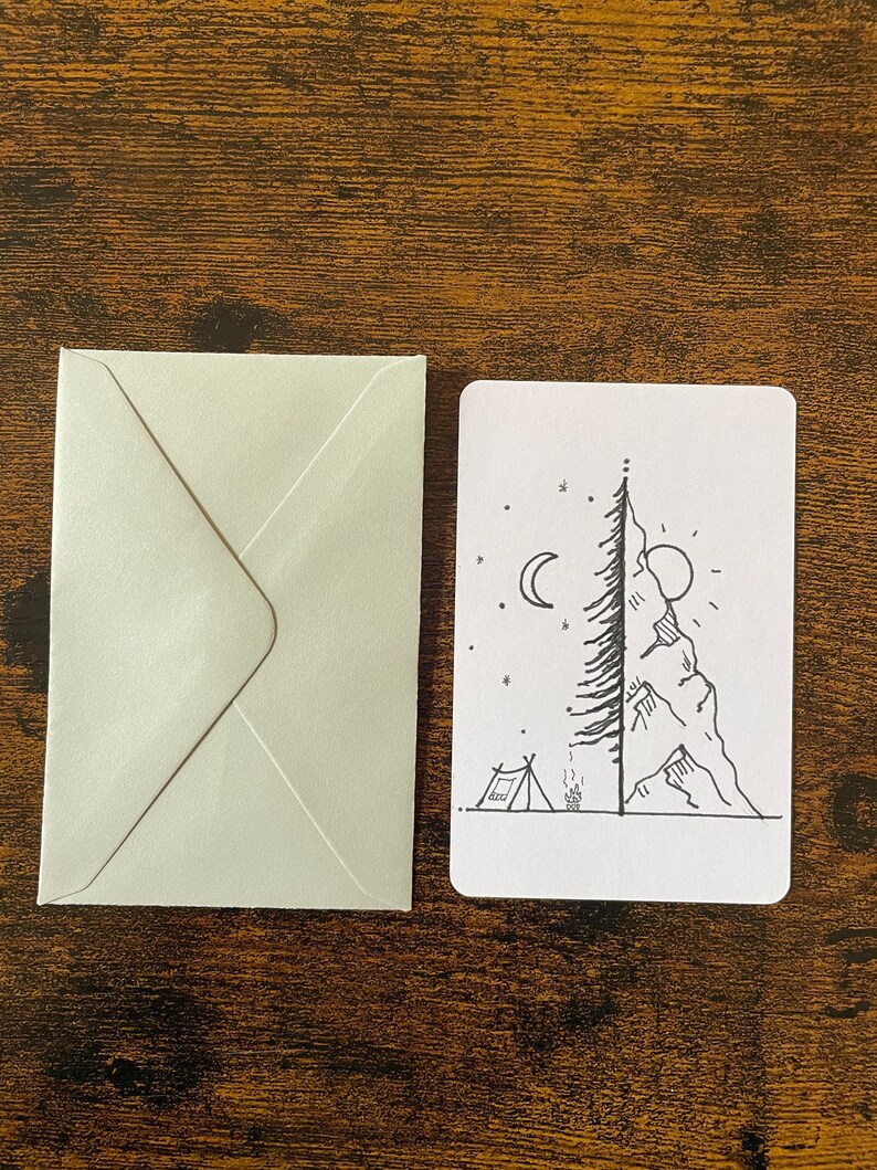 The Mountain Collection: Mini Cards Portraying Mountains and Wilderness ...