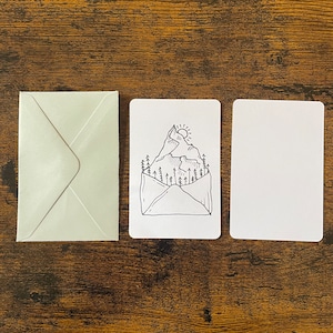 The Mountain Collection: Mini Cards Portraying Mountains and Wilderness ...