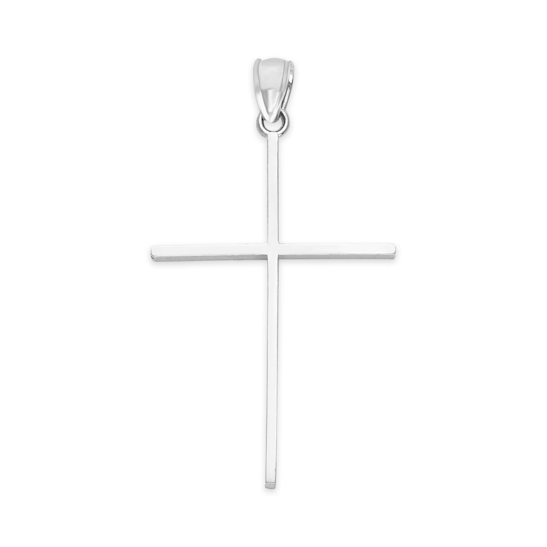 925 Sterling Silver Cross Necklace, Cross Pendant Catholic Gifts for ...